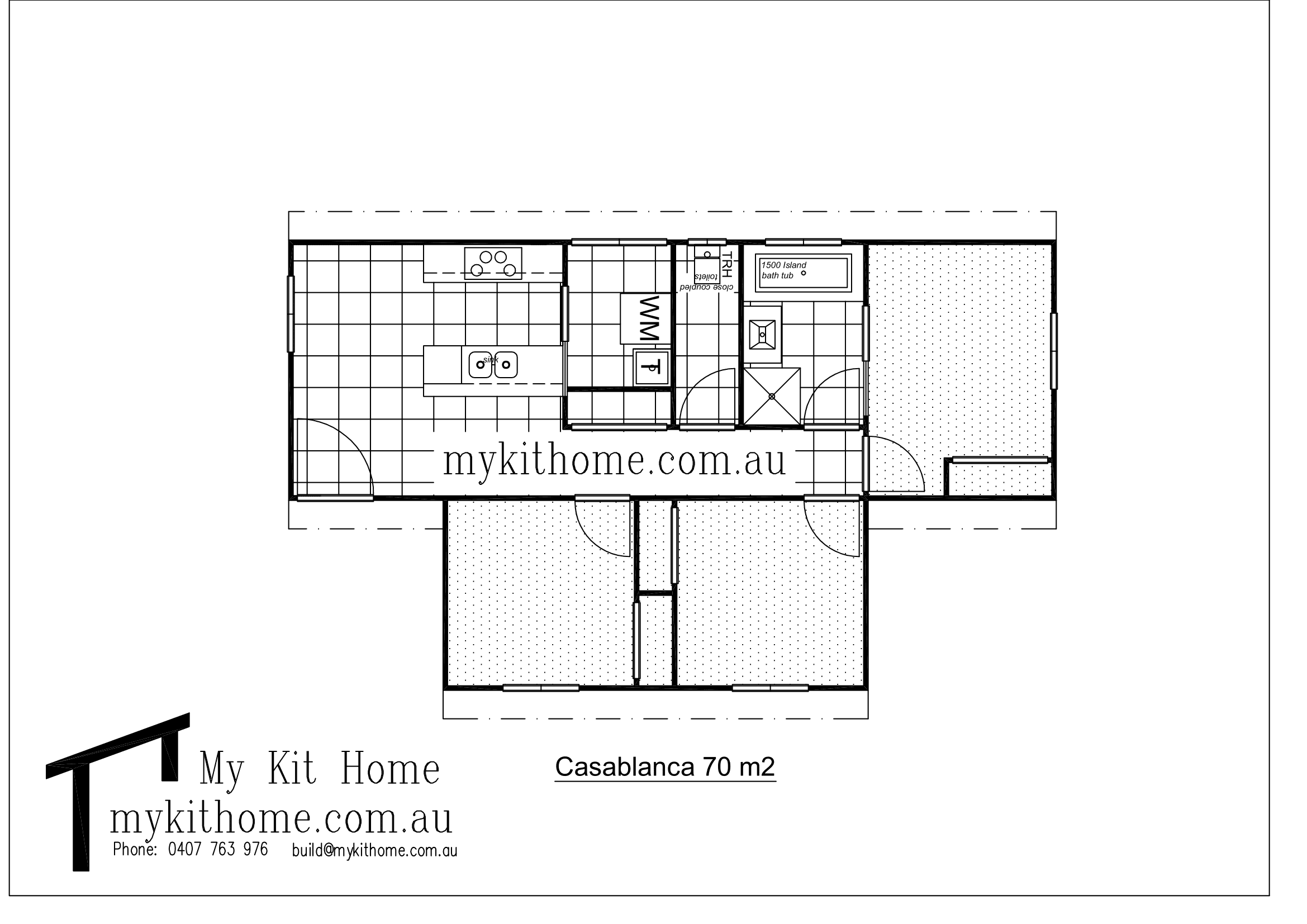 070 Casablanca Granny Flat - My Kit Home