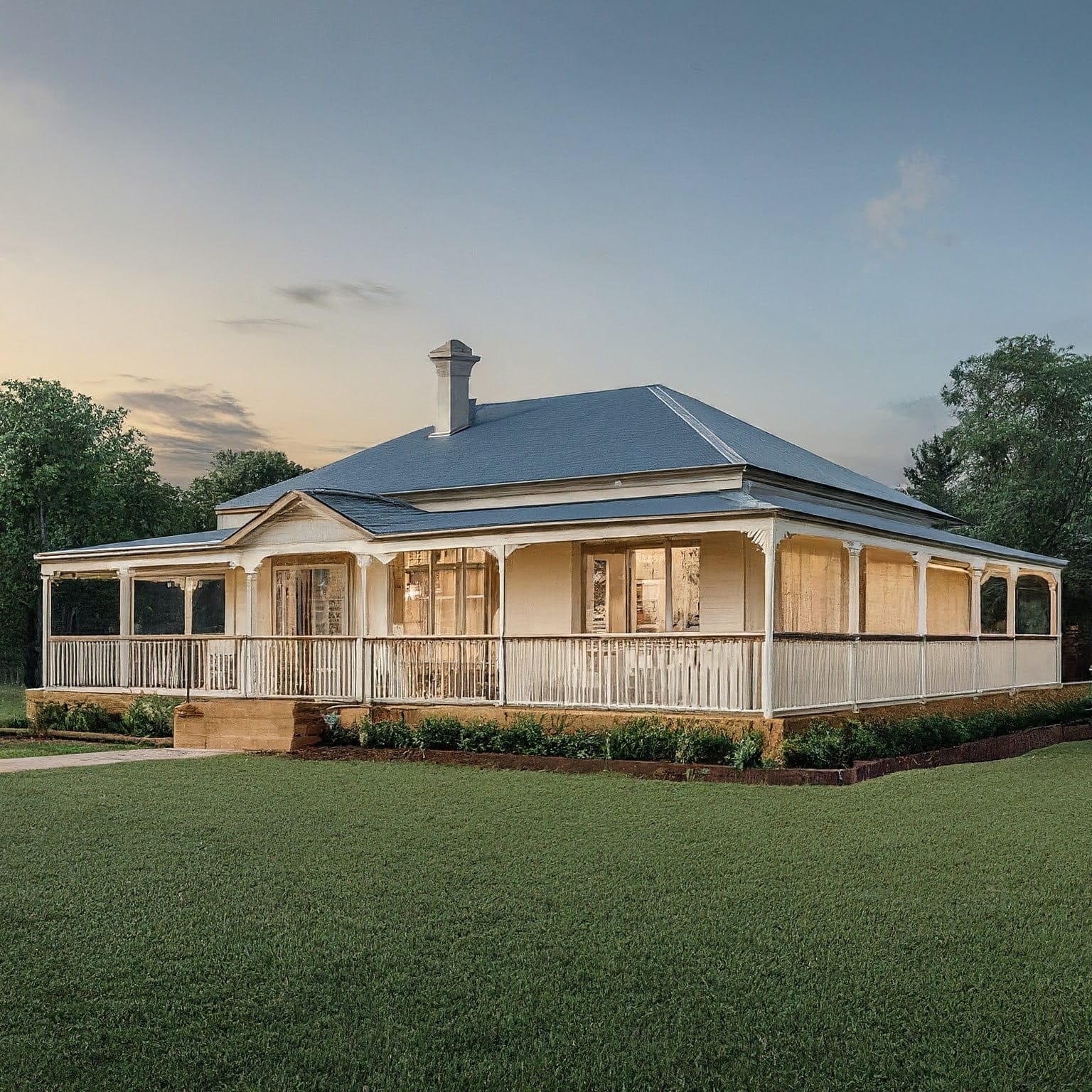 Building a Modern Australian Farm Style Homestead - My Kit Home